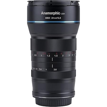 SIRUI 24mm S35 Objectif Anamorphique F2.8 1.33X, Série S35 (Monture RF ...
