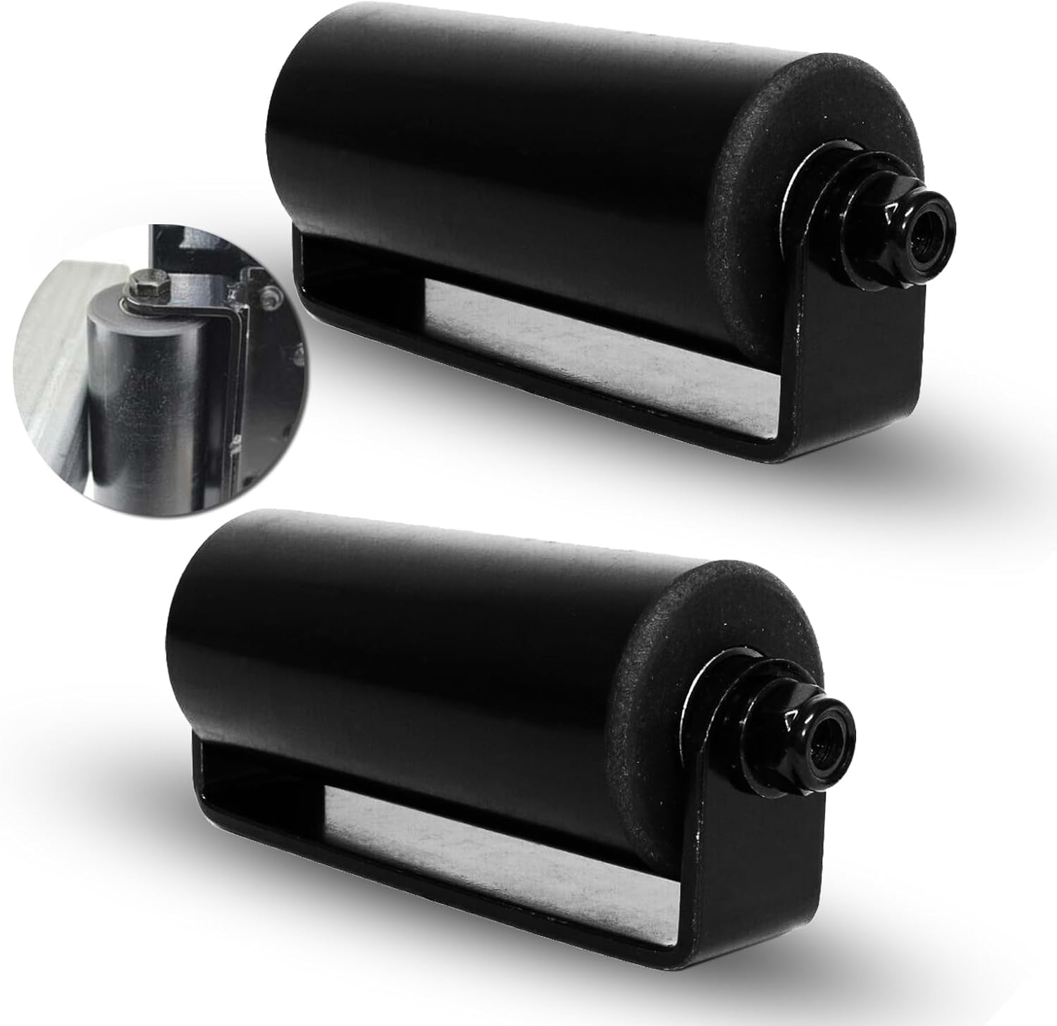 Amazon.com: 2Pack Slide Gate Guide Roller with C Post Welded Bracket ...