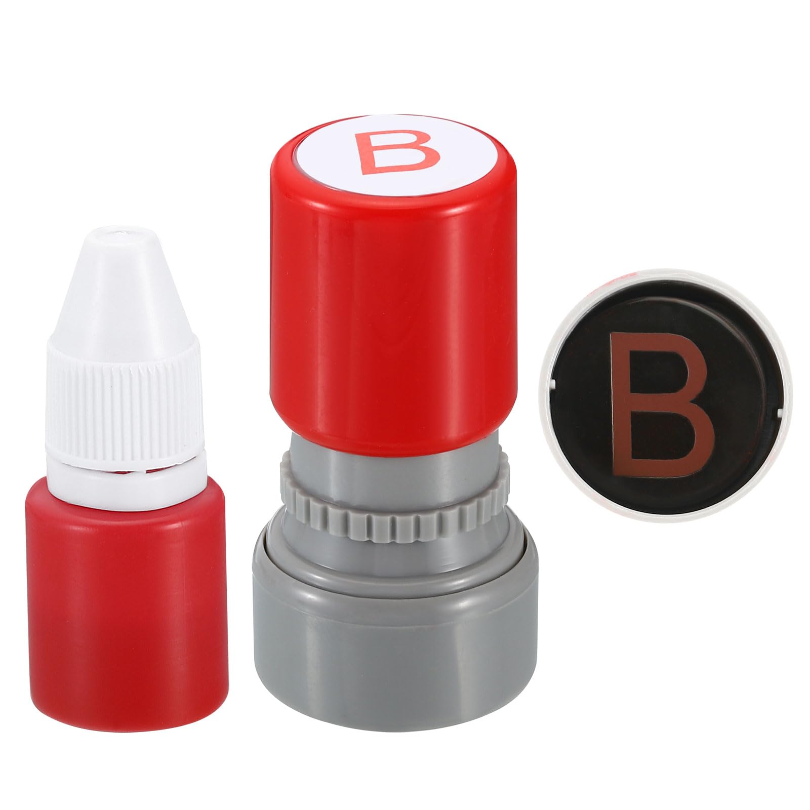 Amazon.com : PATIKIL Letter Stamps Self Inking, Character B Alphabet ...