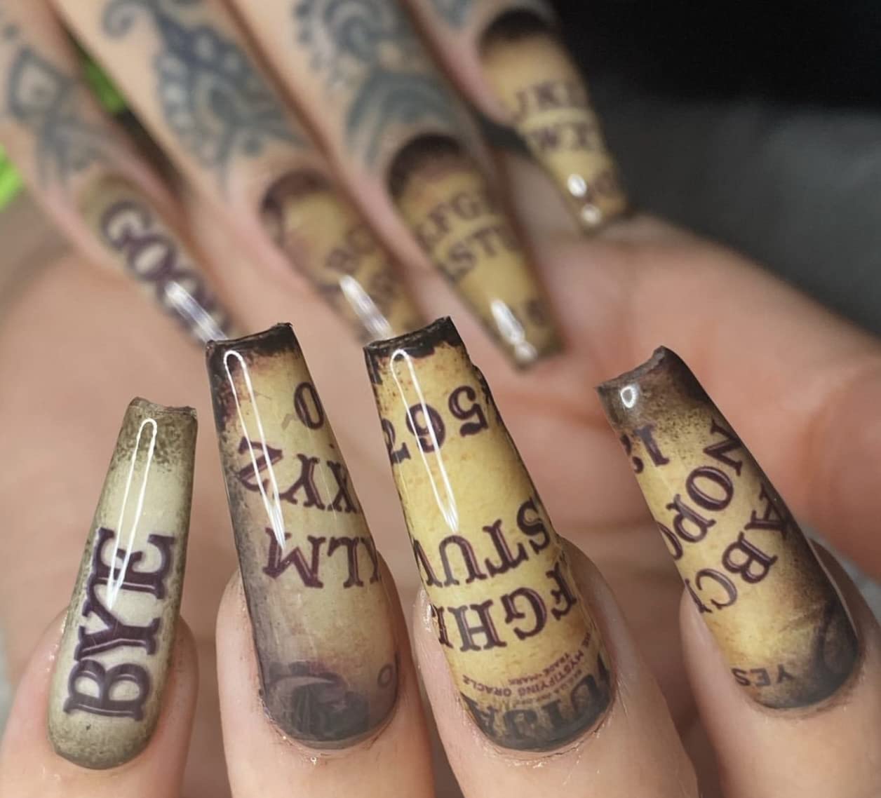 Amazon.com: Raven Claw Witchcraft Potter Wizard Nail Decals Fantasy ...