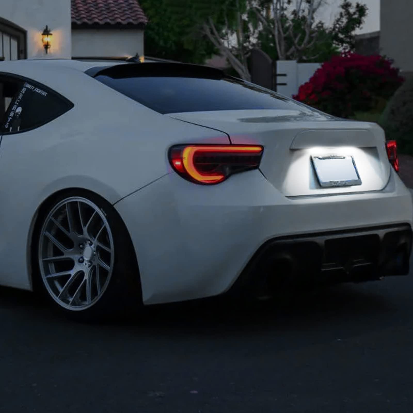 R&F Auto LED License Plate Light Replacement for S'cion FR-S/S'ubaru ...