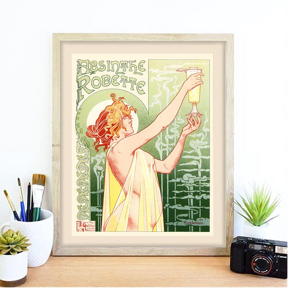 Alphonse Mucha Absinthe Robette