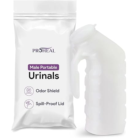 Amazon.com: EZYMATE (1 Pack) Portable Urinals for Men Spill Proof ...