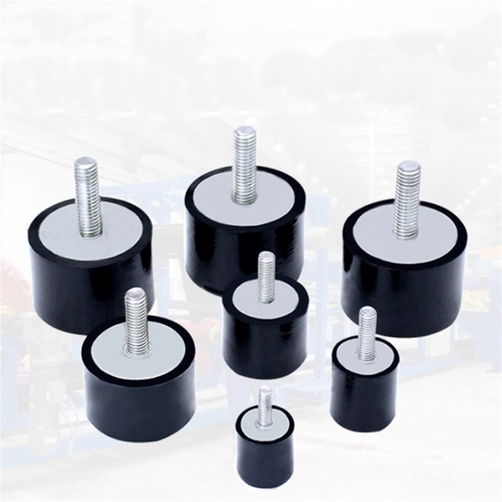 Supports Vibration M8 VD30*15 Lot 4 Silentblocs M8 Anti-vibration ...