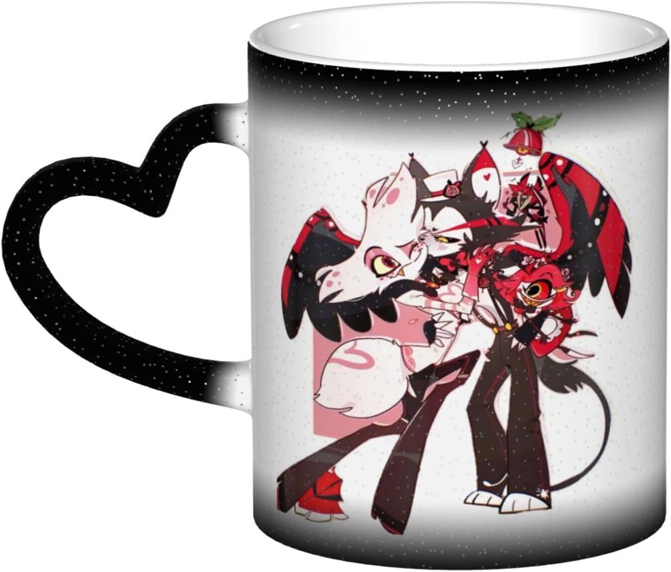 Xingchangda Hazbin Hotel Mug Color Changing Mug, Angel Dust/Alastor ...