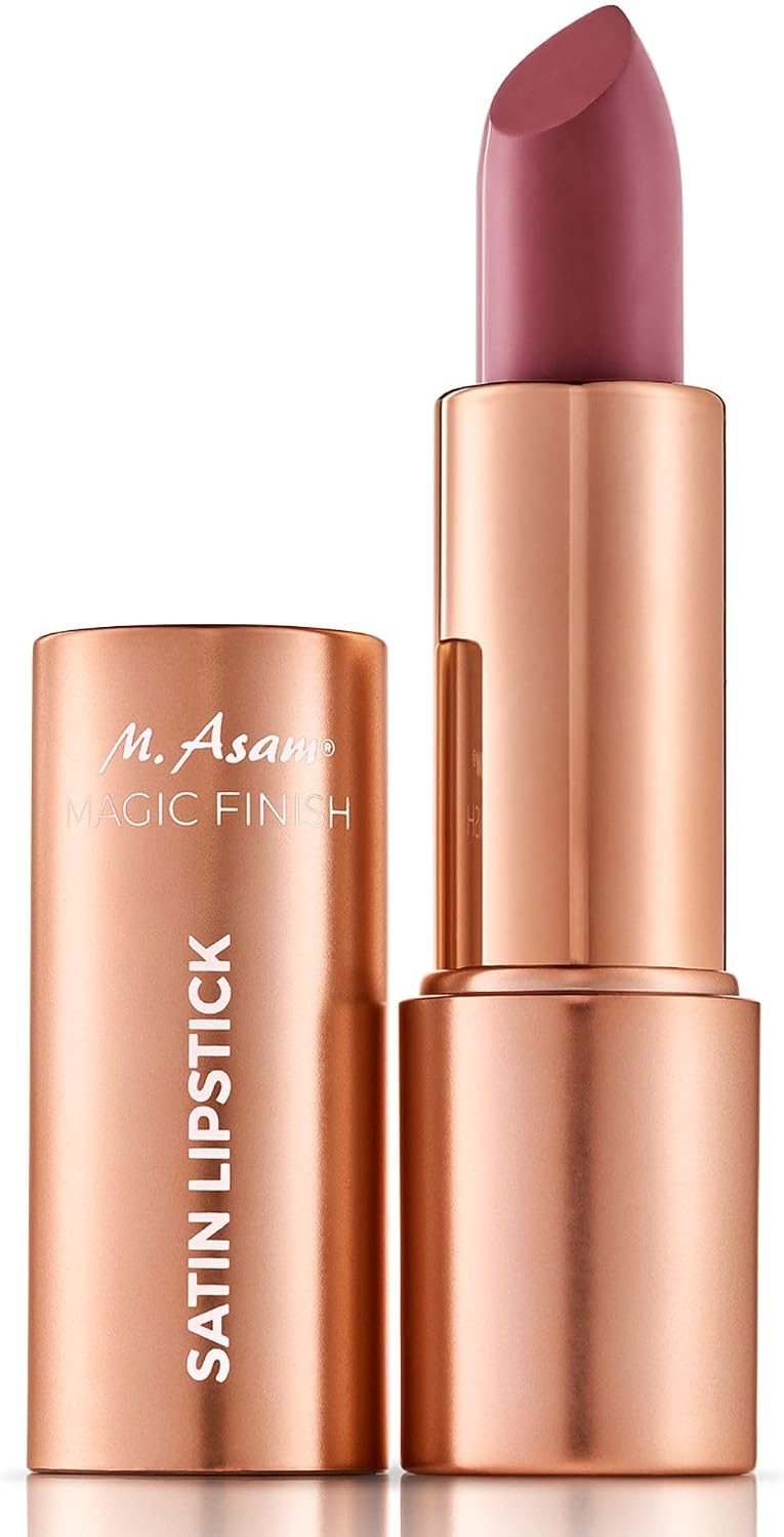 M. Asam Magic Finish Satin Lipstick In A Romantic Rosewood Shade (4g ...