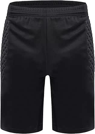 Amazon.com: YEAHDOR Men's Goalkeeper Shorts Protective Padded Goalie ...