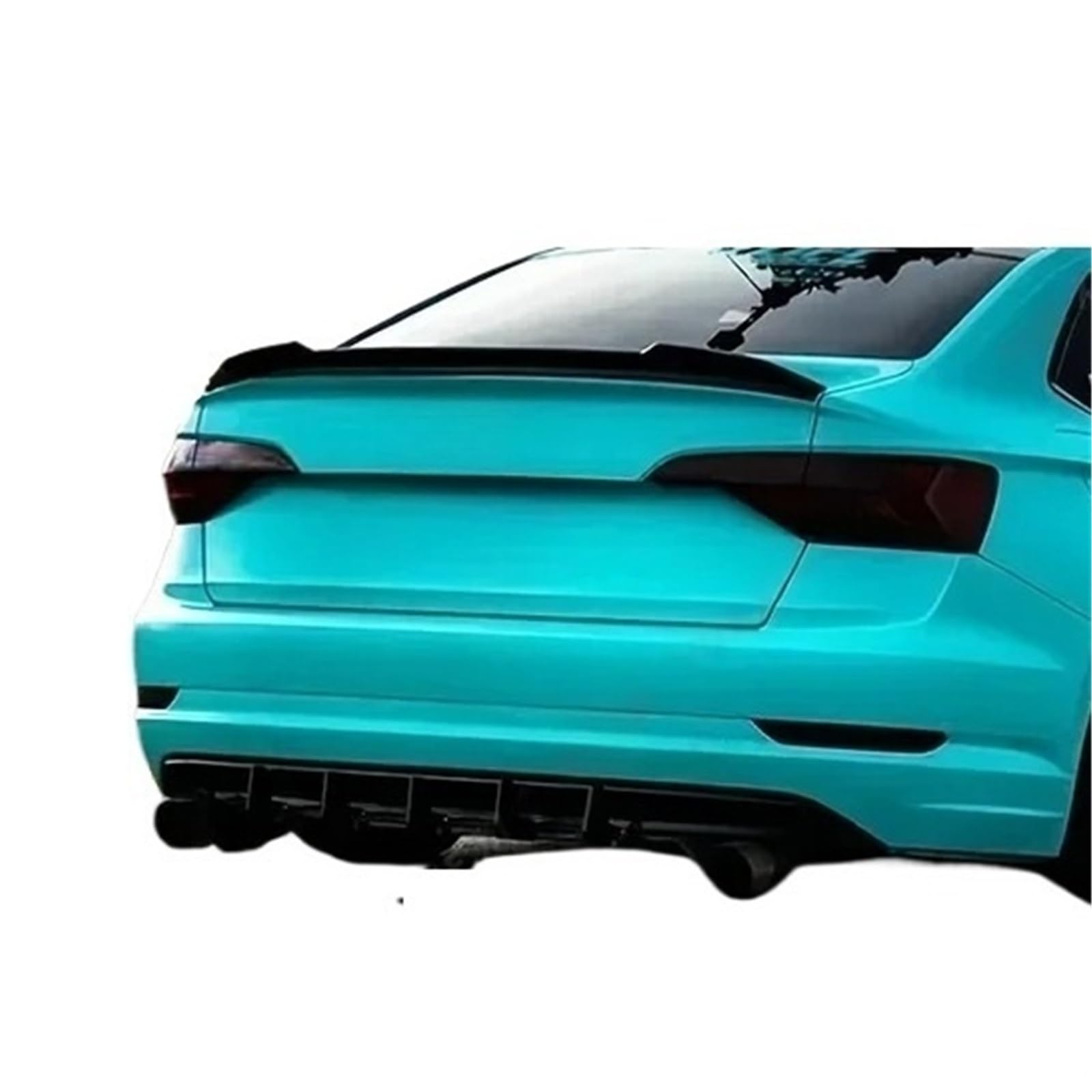 Car Spoiler Gloss Black Rear Roof Spoiler For VW Jetta MK7 2019-2024 ...