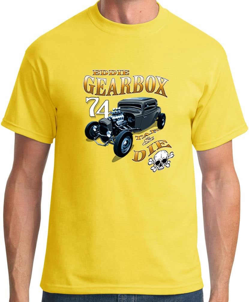 Amazon.com: Big Mens Gearbox 74 Graphic Tee, 2X, Yellow : Clothing ...