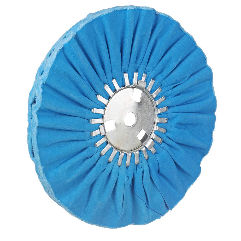 Snapklik.com : 10" Blue Airway Buffing Wheel,5/8 Arbor Hole,16 Plys ...