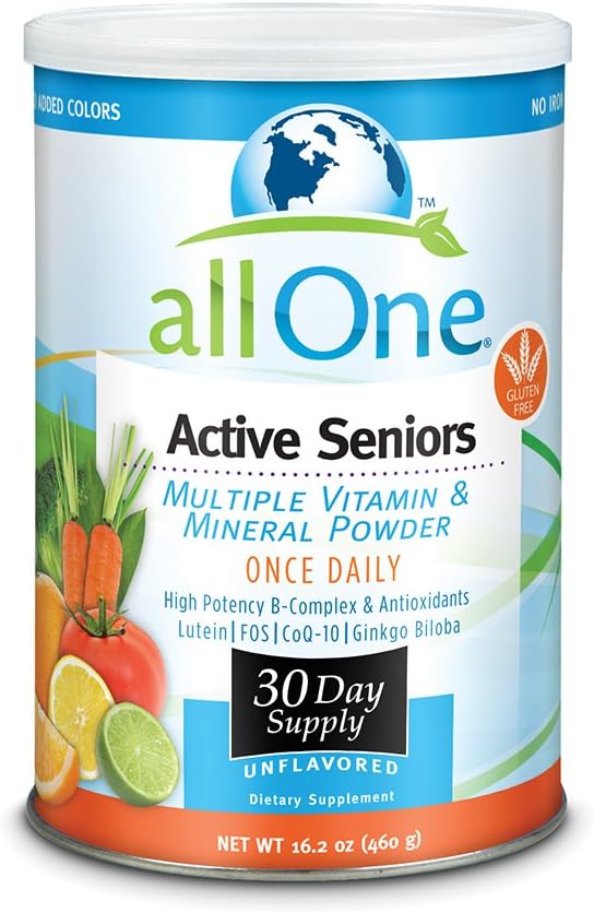 Amazon.com: allOne Multiple Vitamin & Mineral Powder, for Active ...