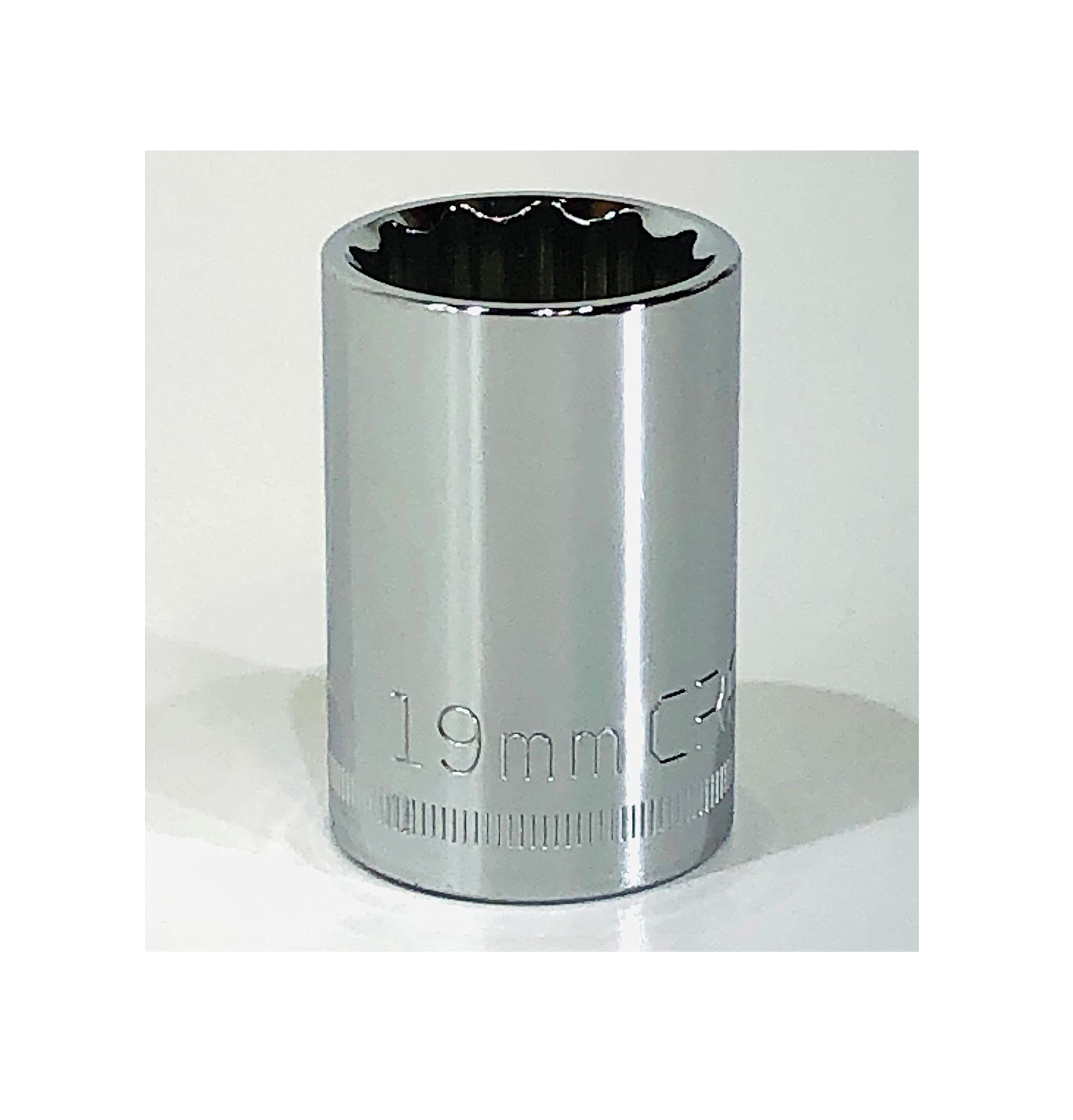 Amazon.com: 19mm 1/2" Drive Metric 12 Point Socket - 44238 (Bulk ...