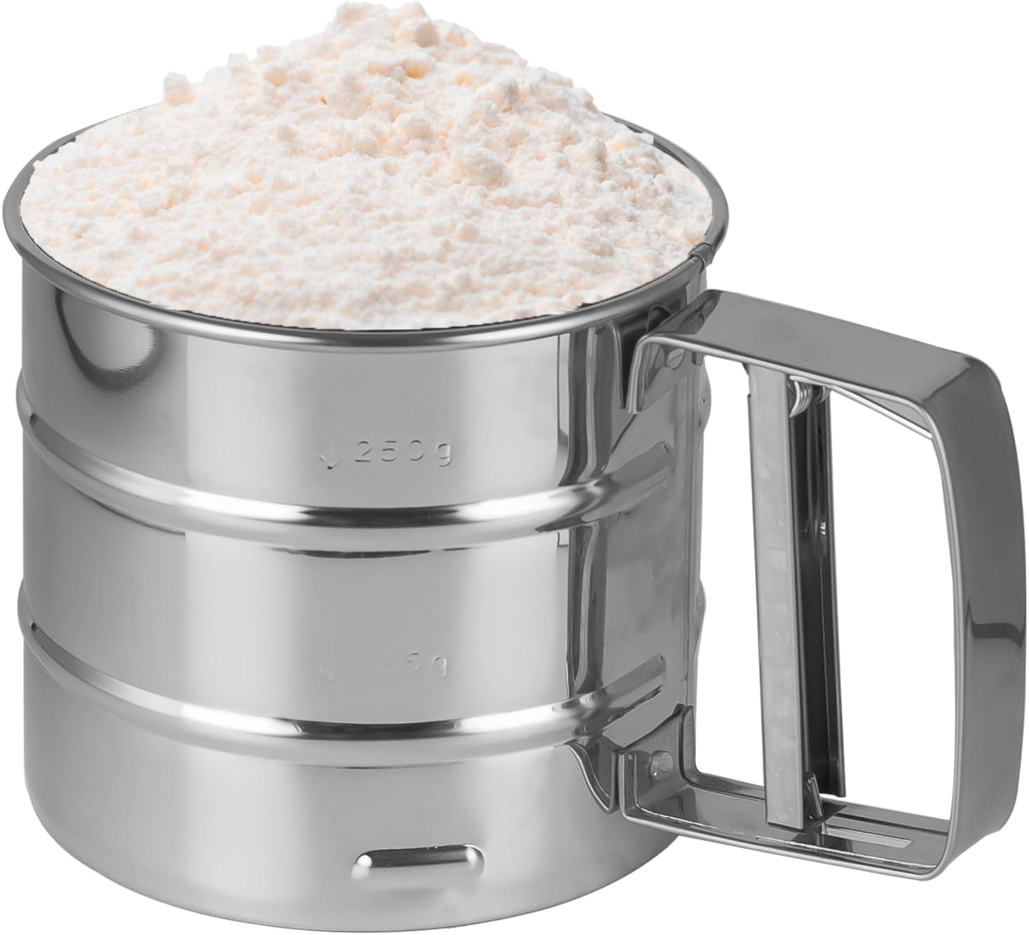 Innoteck Essentials Stainless Steel Flour Sifter - With Handle - One ...