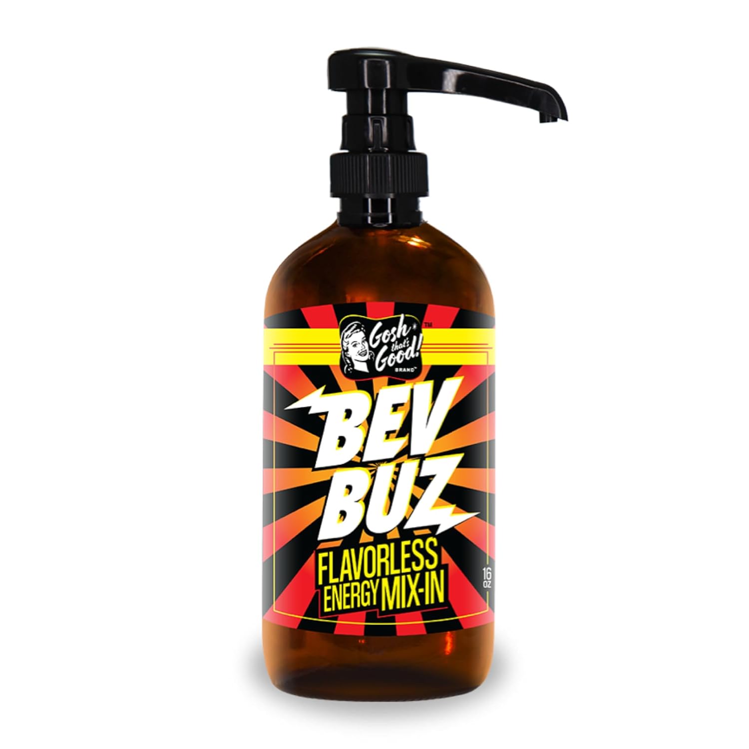 Amazon.com: BEV BUZ™ Energy Drink Mix-In – Flavorless Liquid Caffeine ...