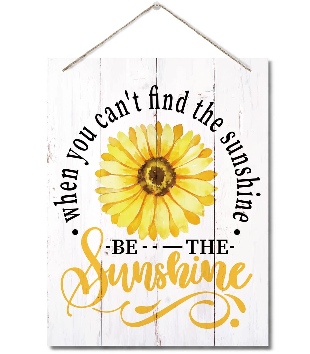 Amazon.com: Inspirational Wall Art, When You Can't Find The Sunshine ...