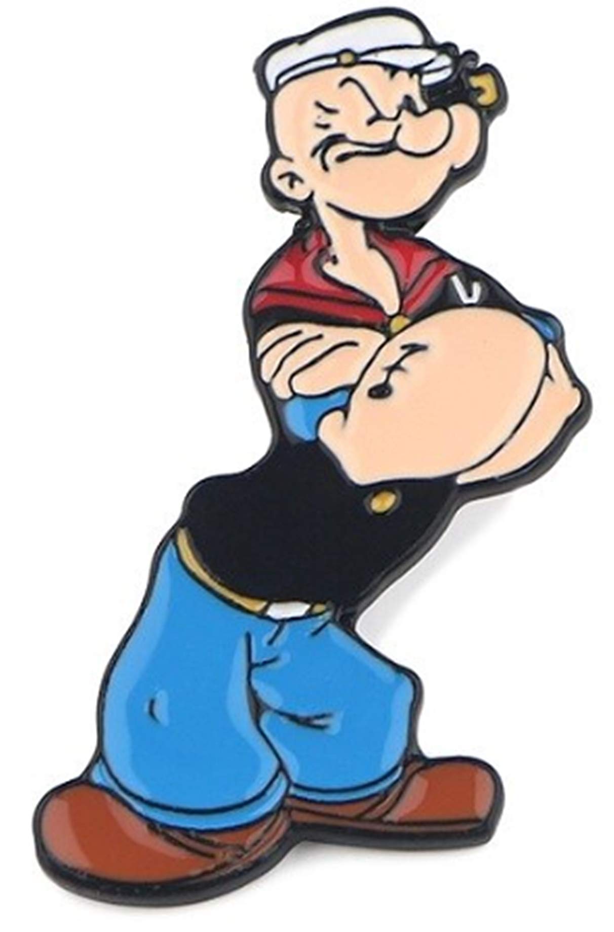 Amazon.com: EC Trading Popeye Standing Cartoon Character 1 Inch Tall ...