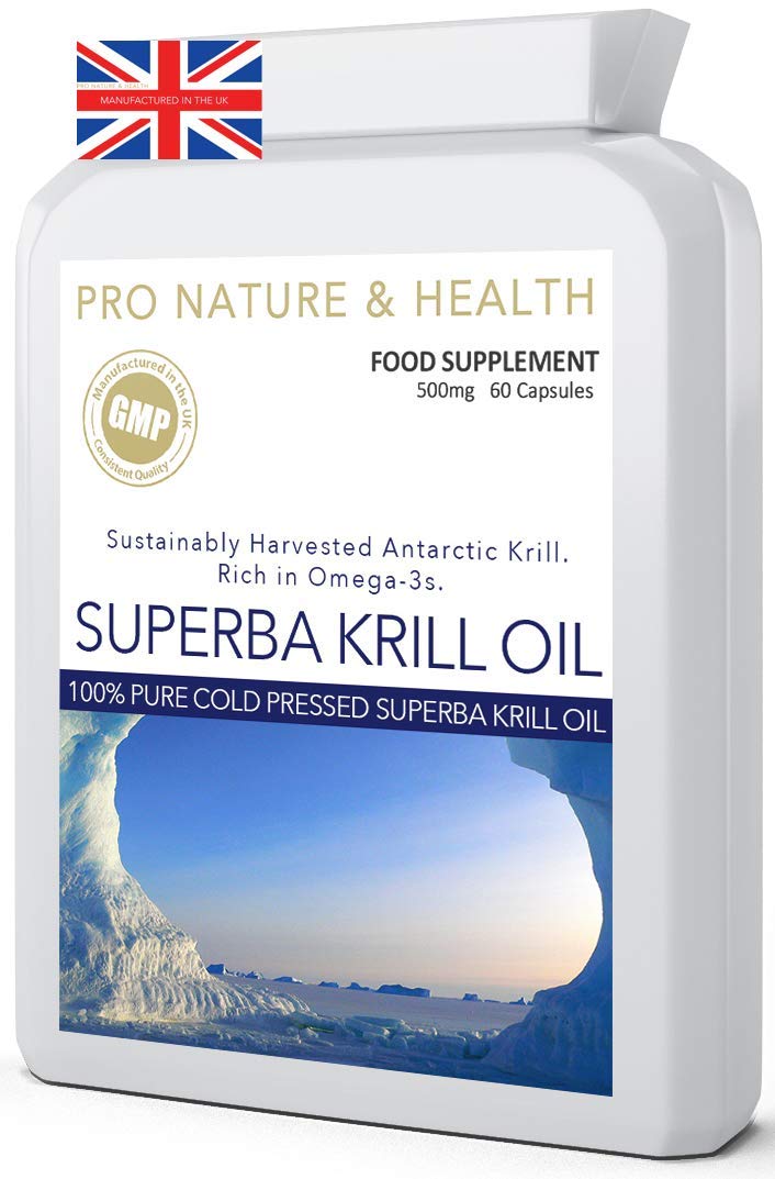 Buy Antarctic Krill Oil s High Strength 500mg | 60 Krill Oil s | Omega ...