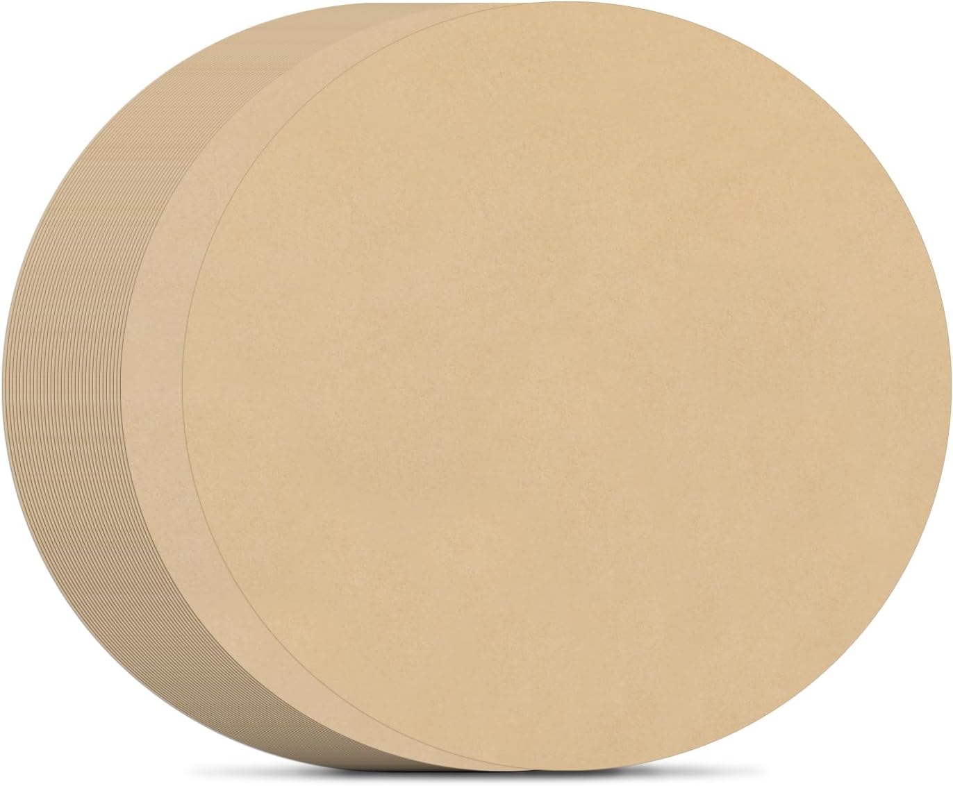 Amazon.com: 15 Inch Natural Parchment Paper Unbleached Baking Round ...