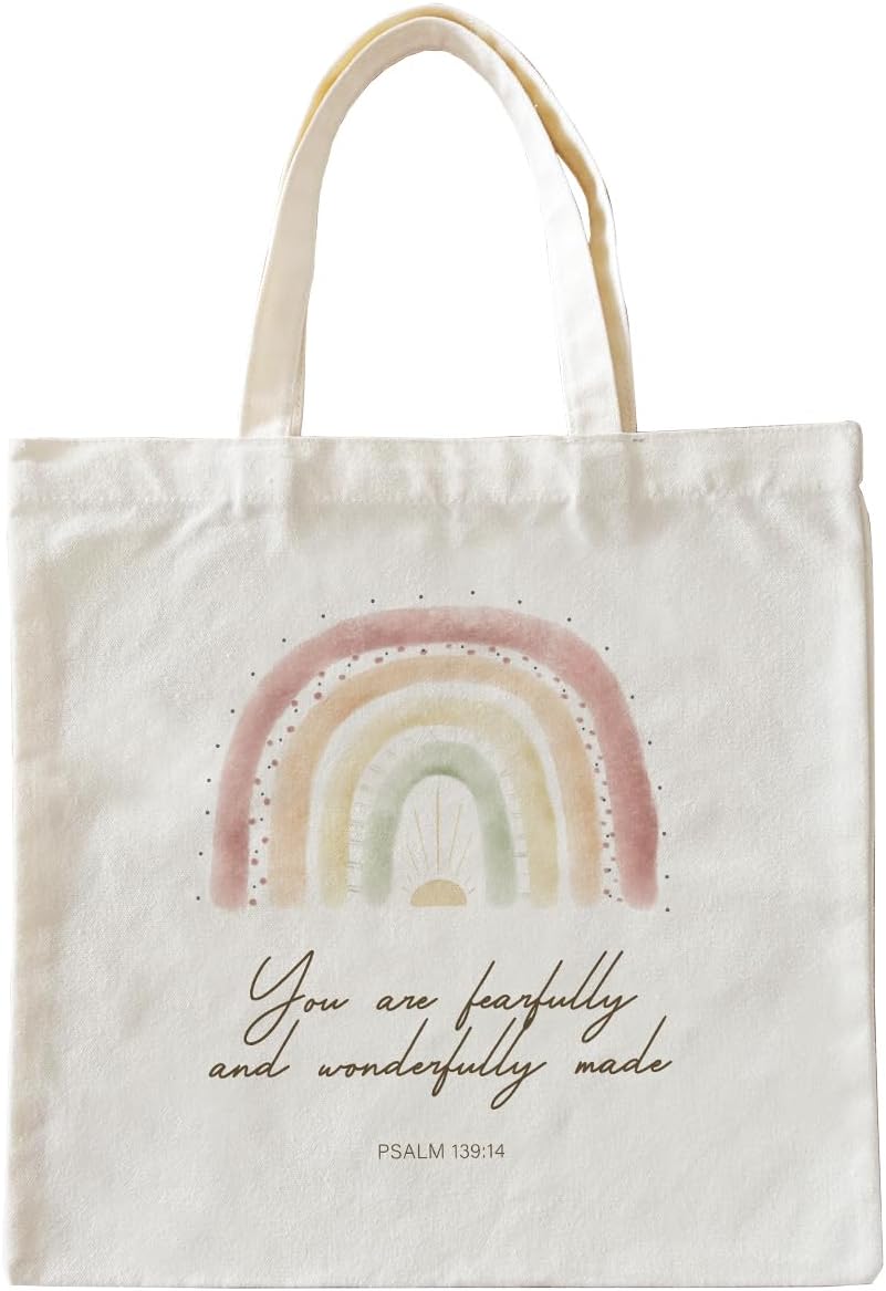 Amazon.com - Zeghk Christian Tote Bag, Beach Bag Canvas Totes Bag ...