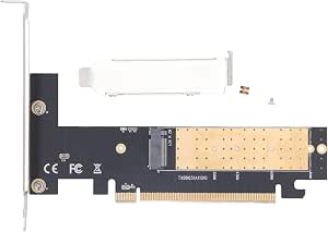 Amazon.com: PCIe X16 Expansion Card, Full Height Baffle Design PCIe X16 ...