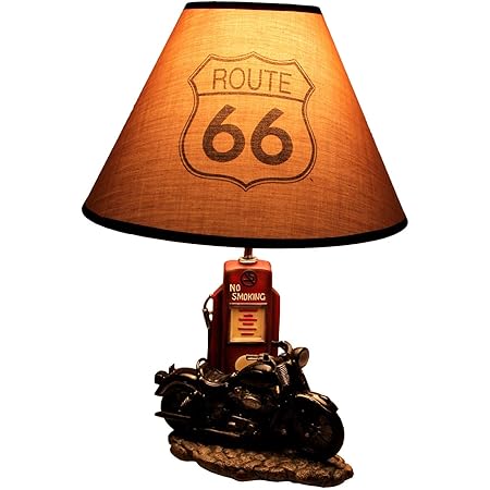 MEMORY LANE Retro Motorcycle 19 Inch Table Lamp - - Amazon.com