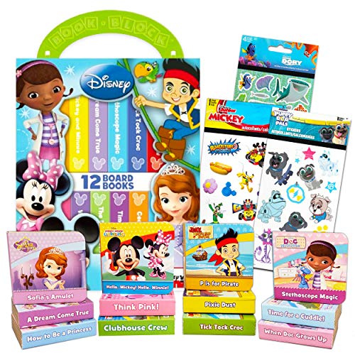 Bendon Publishing Disney Board Book Block Set ~ 12 Pack My First ...
