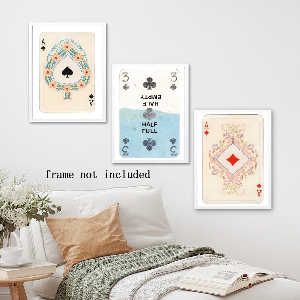 Snapklik.com : Enttgo Trendy Aesthetic Playing Card Poster Lucky You ...