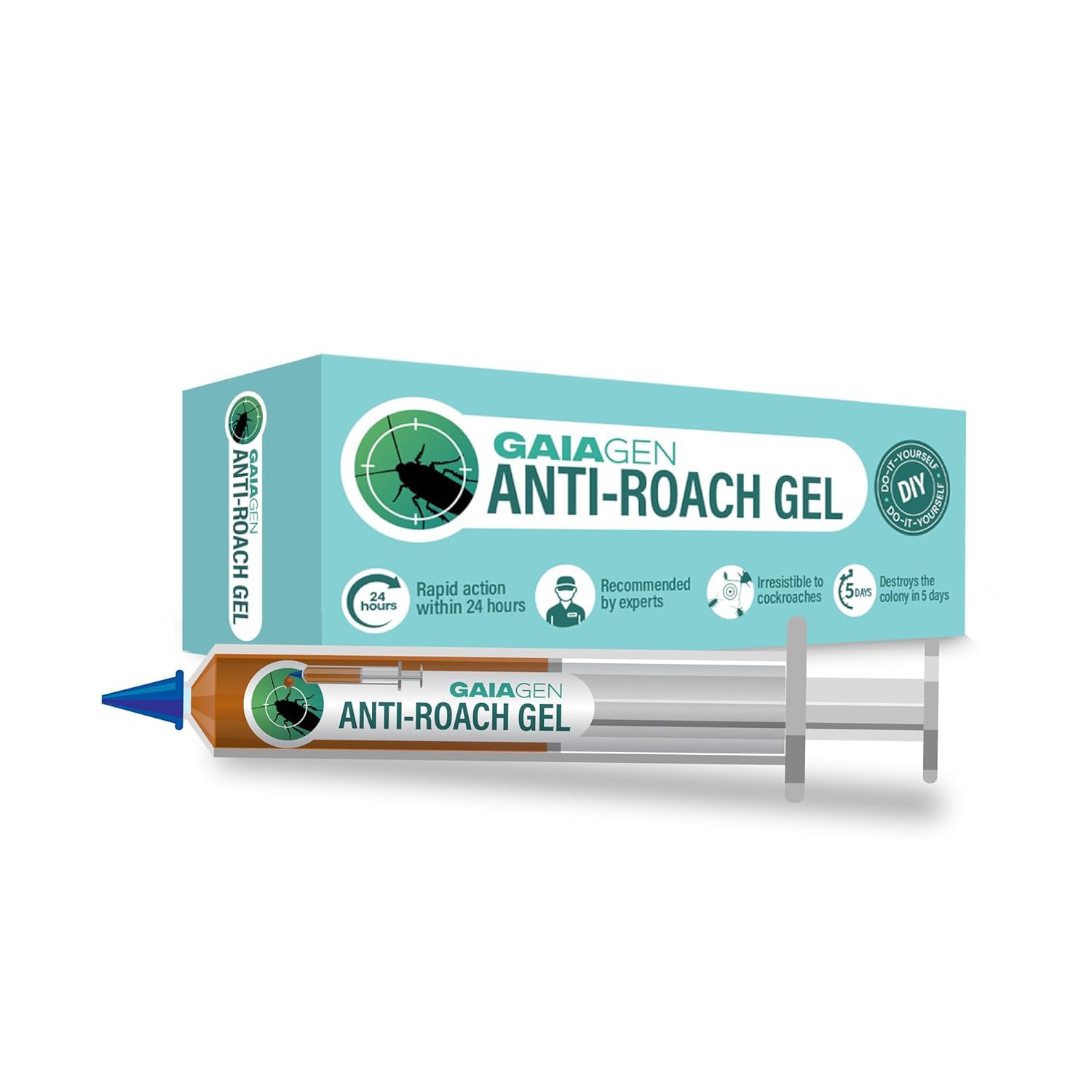Gaiagen Anti-Roach Gel - Ultimate Cockroach Control (35g) | Pest ...