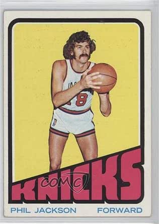 Amazon.com: Phil Jackson (Basketball Card) 1972-73 Topps - [Base] #32 ...
