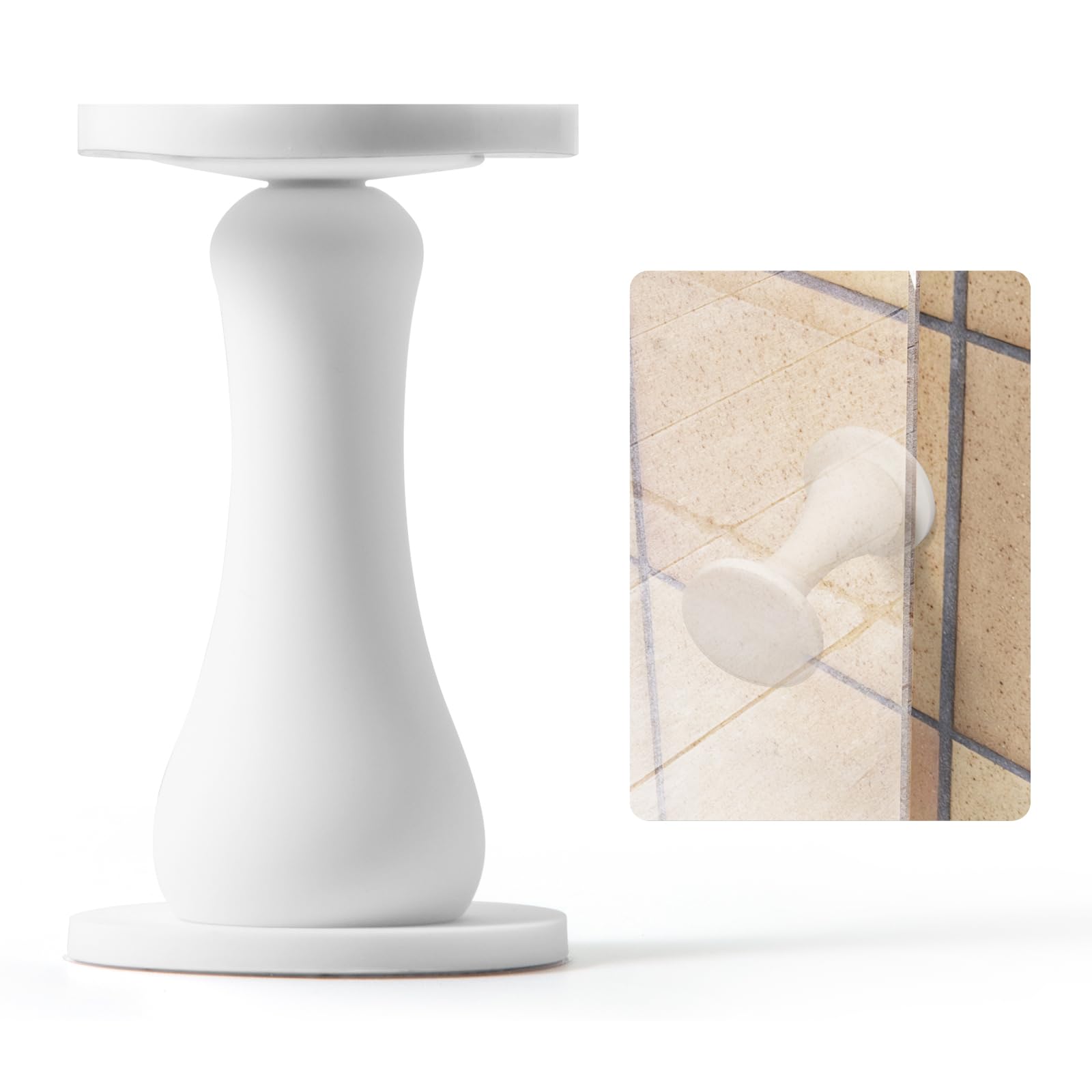 Amazon.com: Silicone Door Stopper, Magnetic Self Adhesive Door Catch ...