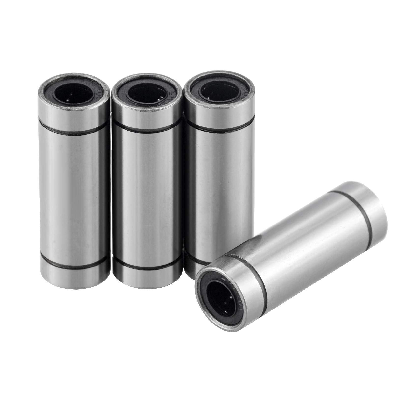 Amazon.co.jp: LM30LUU エクストラロング LM30UU リニアボールベアリング4個 内径30mm 外径45mm 長さ ...
