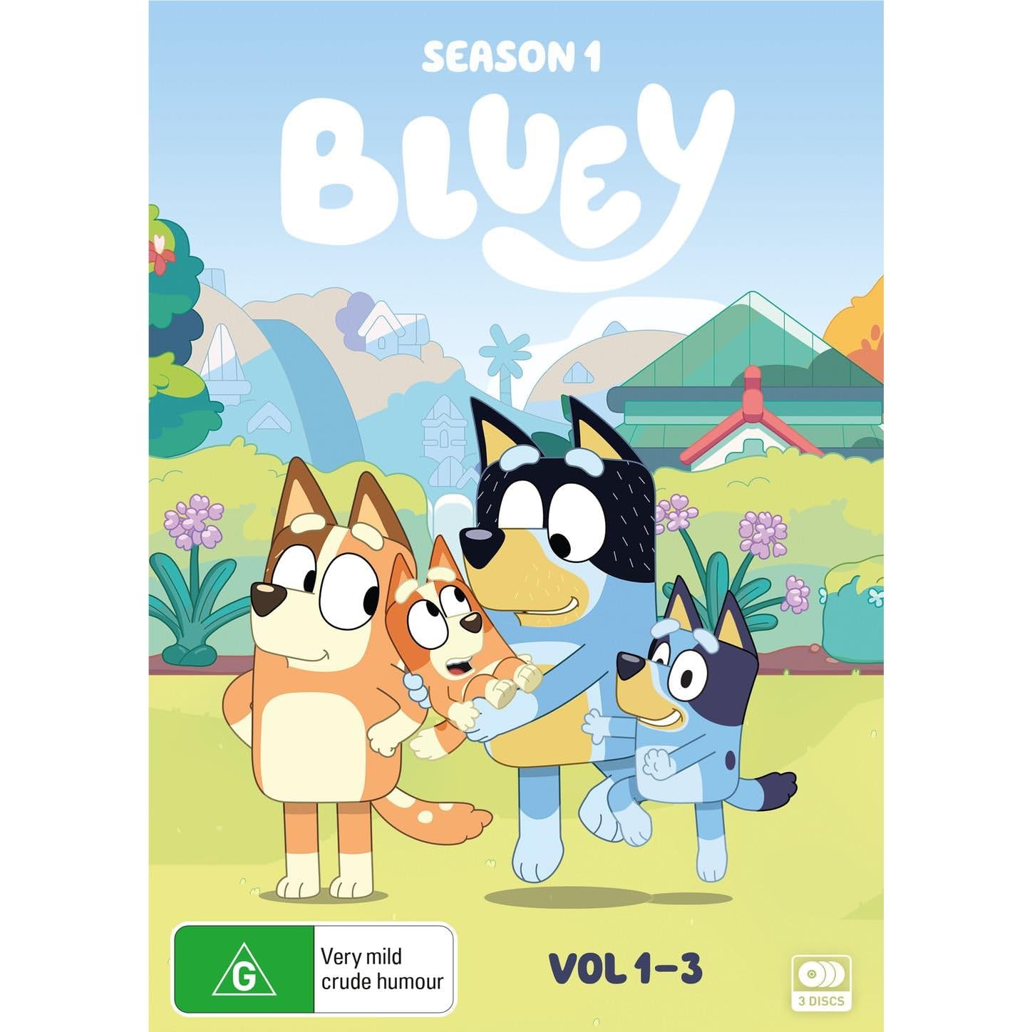 Amazon.com: Bluey - Season 1: Volume 1-3 [DVD] : Samson Hyland (Voice ...