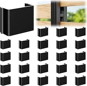 Amazon.com : 24 Pack Fence Post Spacer, Durable & Easy-to-Install Fence ...