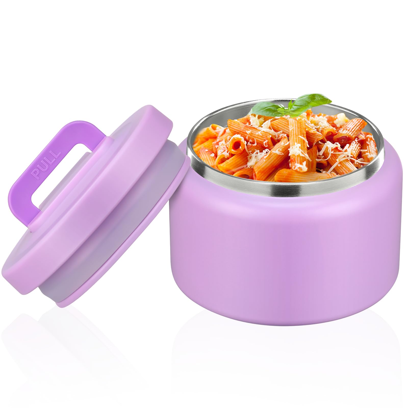 Amazon.com: PIQUEBAR 8oz Kids Thermo for Hot Food,Small Lunch Thermos ...