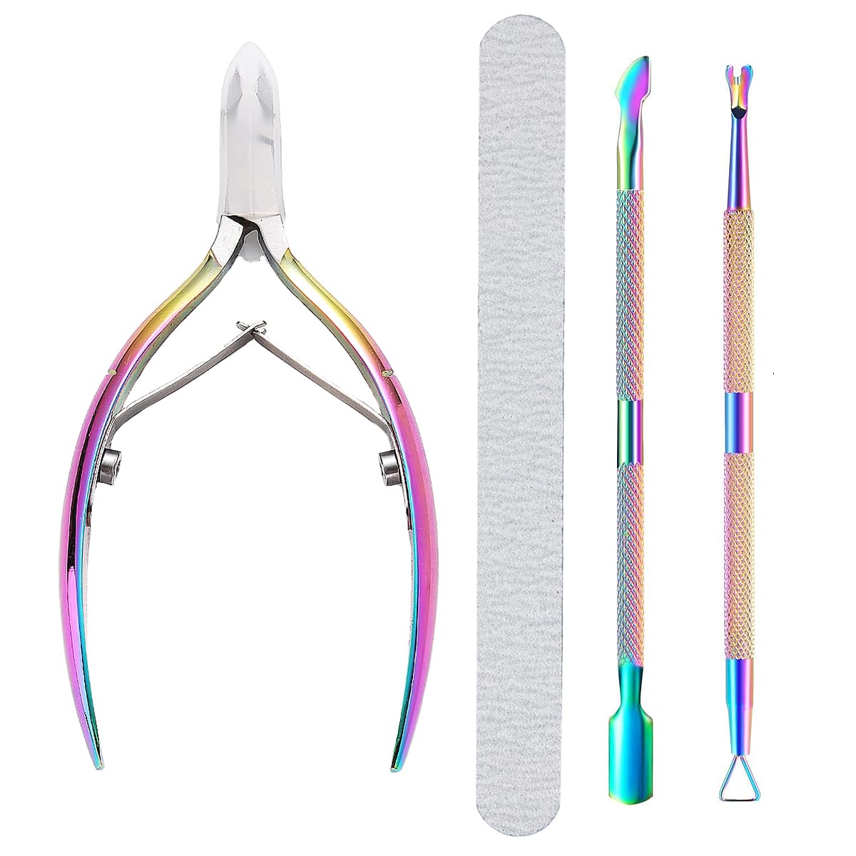 Amazon.com : Cuticle Trimmer Cuticle Remover with Cuticle Pusher, Gel ...