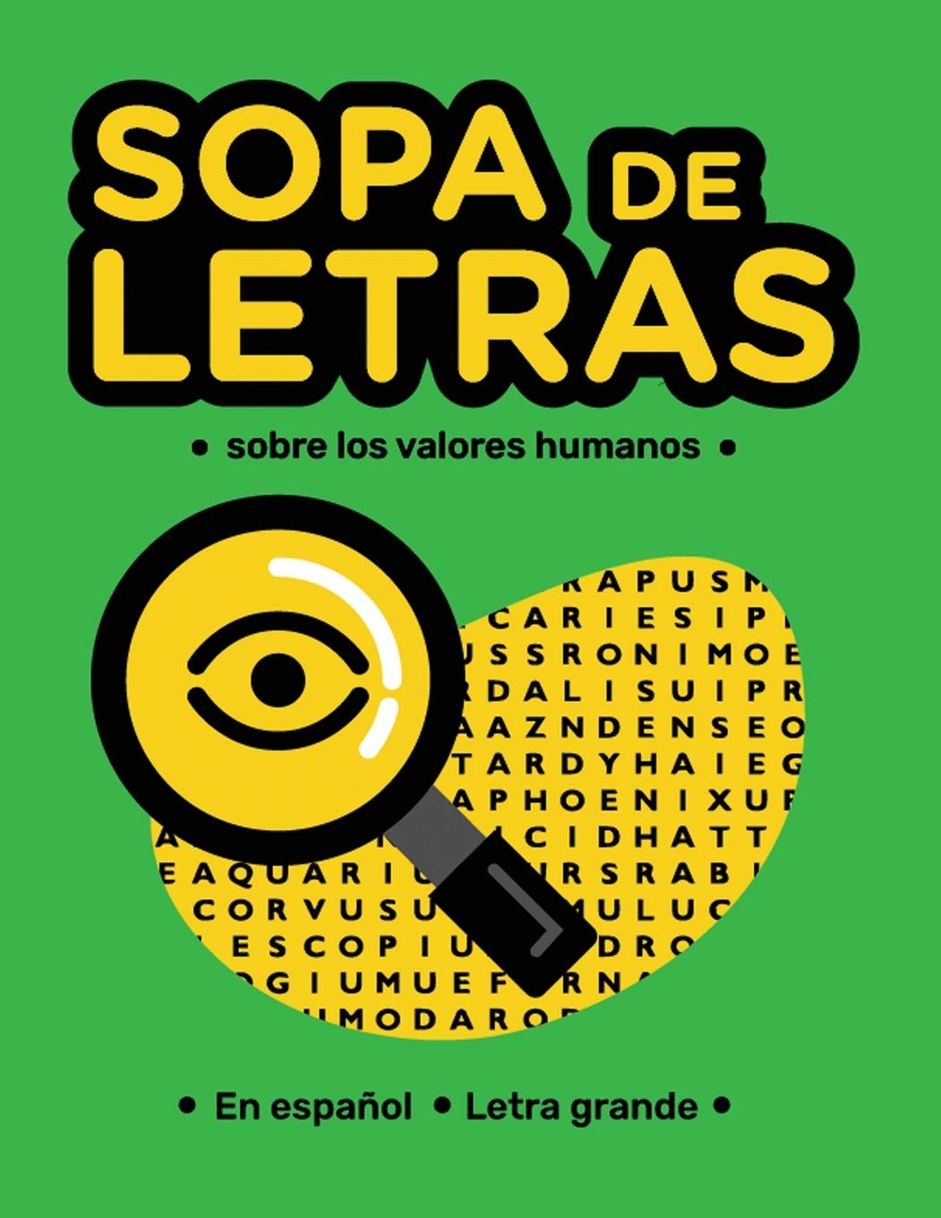Sopa De Letras Sobre Los Valores Humanos En Espanol Letra | Desertcart ...