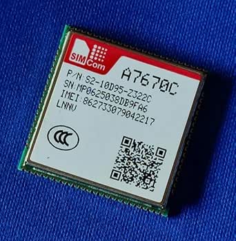 A7670C-LNNV 4G Simcom LTE Cat GSM Module IC A7670 IC 7670 IC : Amazon ...