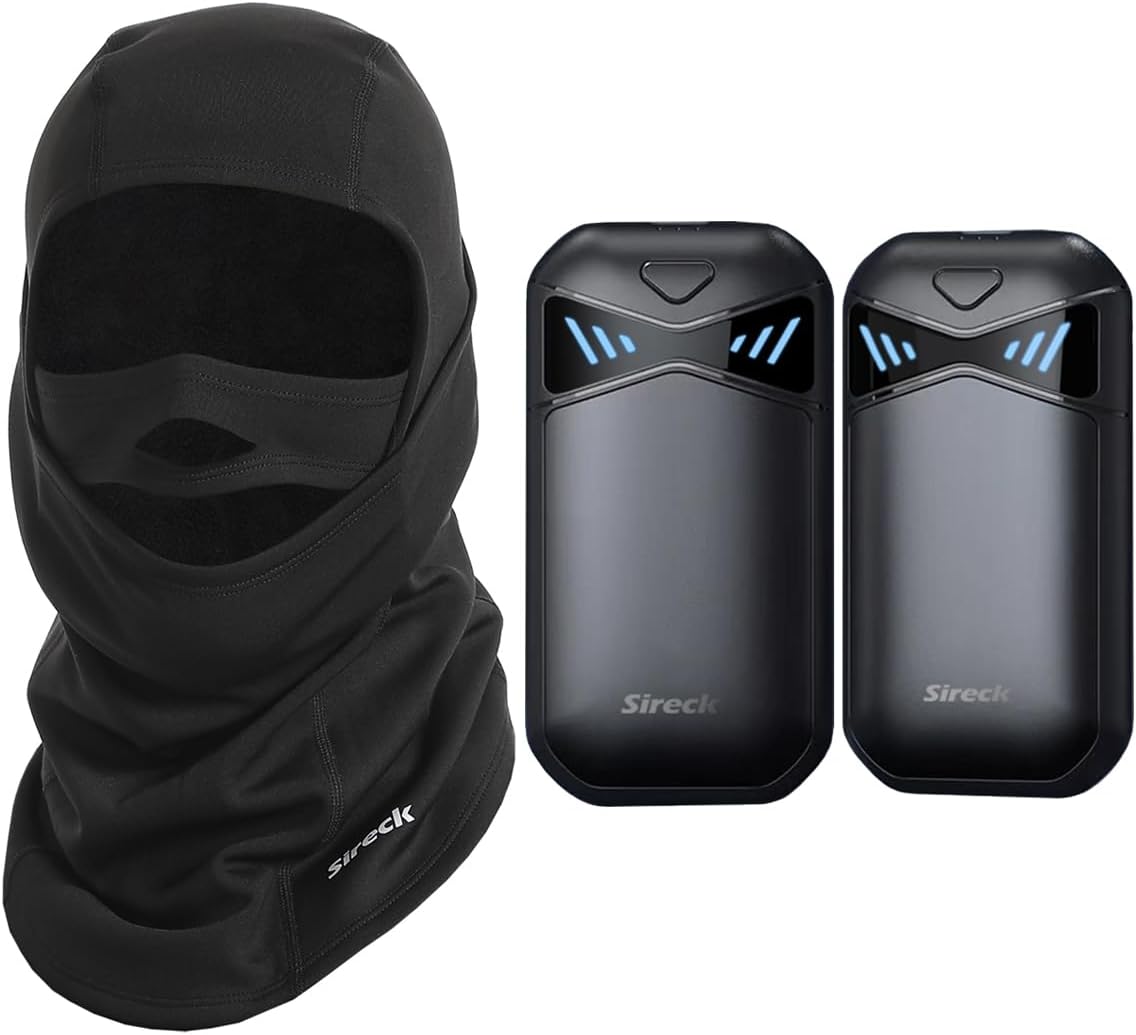 Sireck Cold Weather Balaclava Ski Mask, Fleece Thermal Winter Face Mask ...
