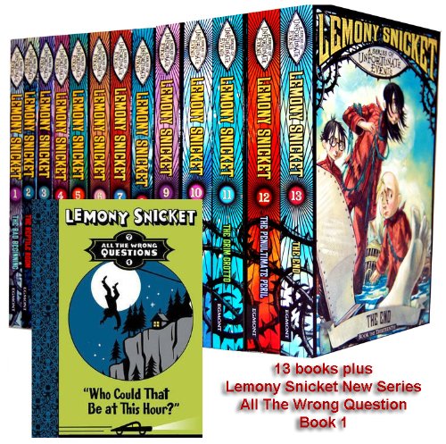 Lemony Snicket 14 Books Set A Series of Unfortunate Events Collection ...