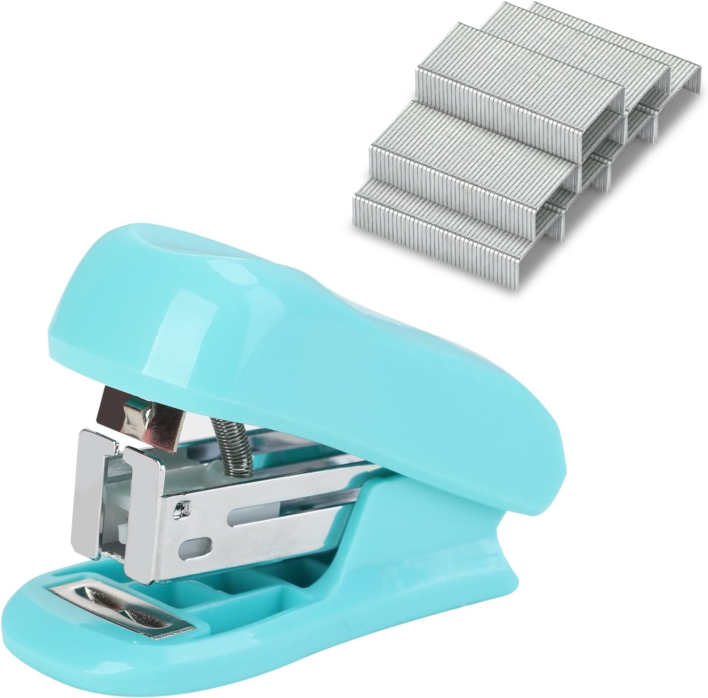 Mini Stapler, Stapler and Staples Set Cute Small Stapler 400 Standard ...