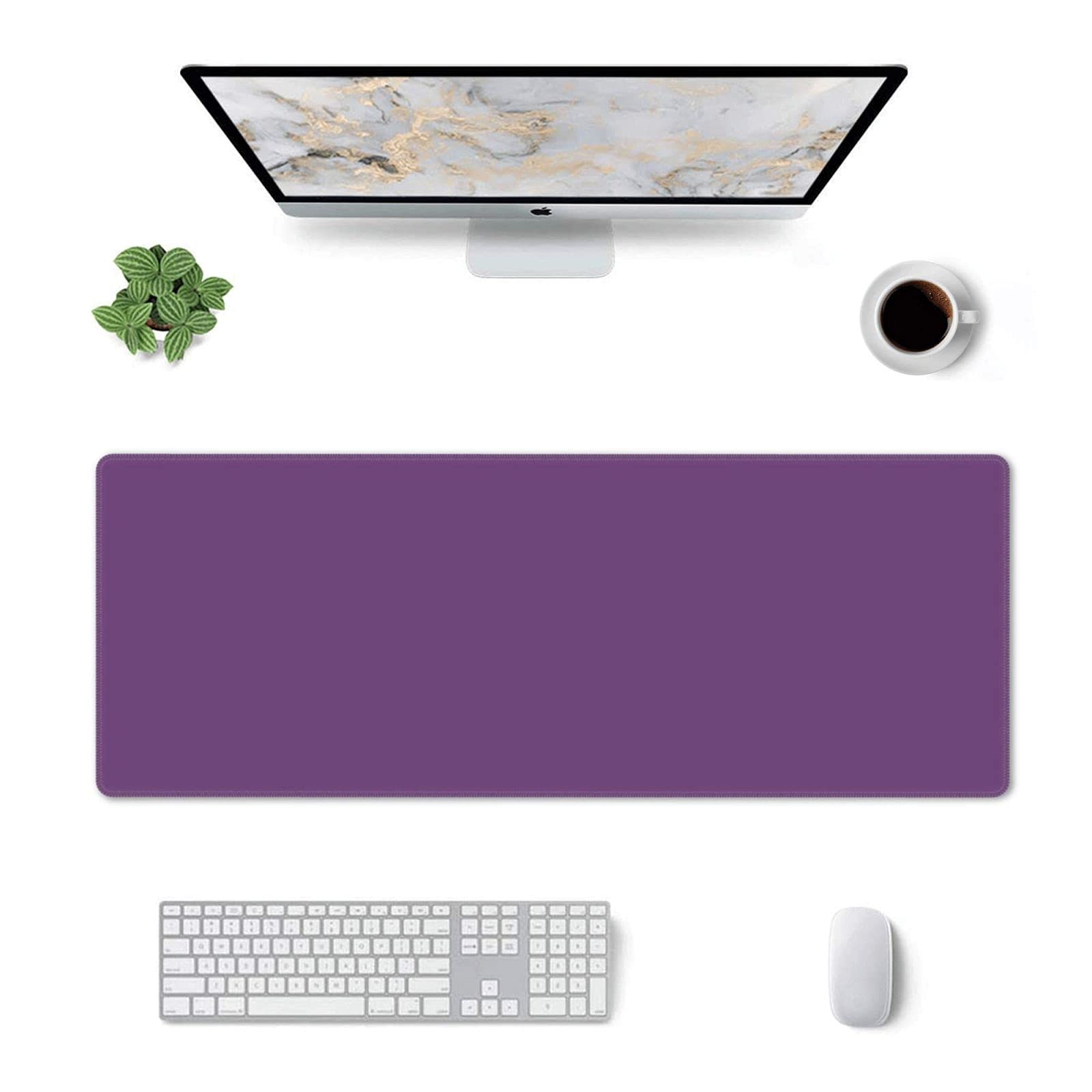 Amazon.com: XL Dark Purple Extended Large Gaming Mouse Pad 31.5"x11.8 ...