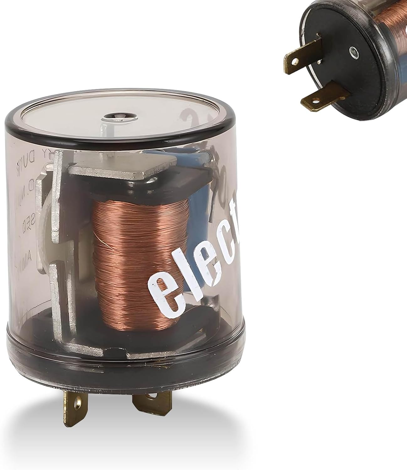 Amazon.com: Sinytuto 1 PC 2 Pin Car Flasher Relay, Universal 12V ...