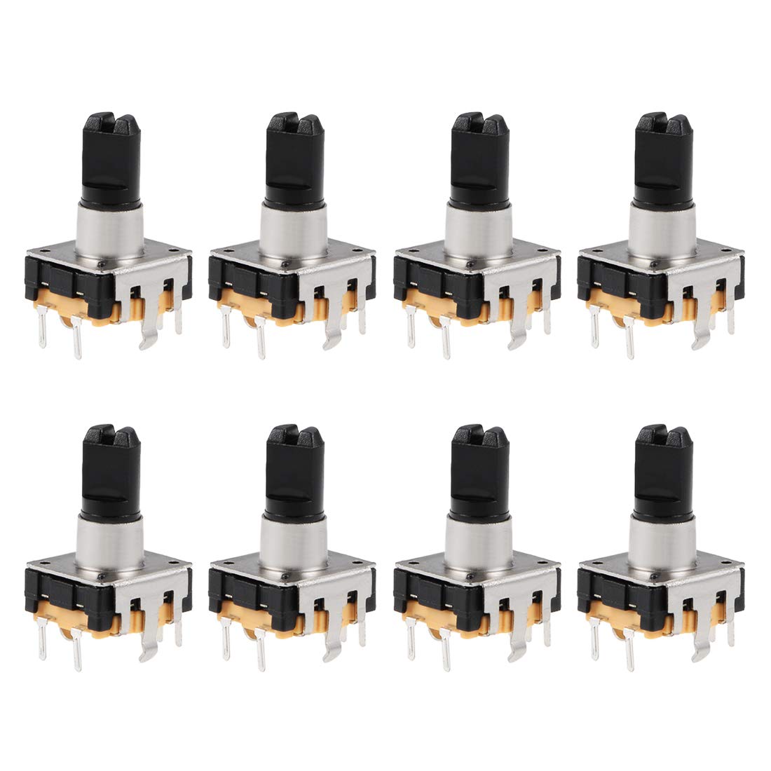 Buy sourcing 360 Degree Rotary Encoder Code Switch Digital Potentiometer 5 Pins 14.3mm D-Shaft ...