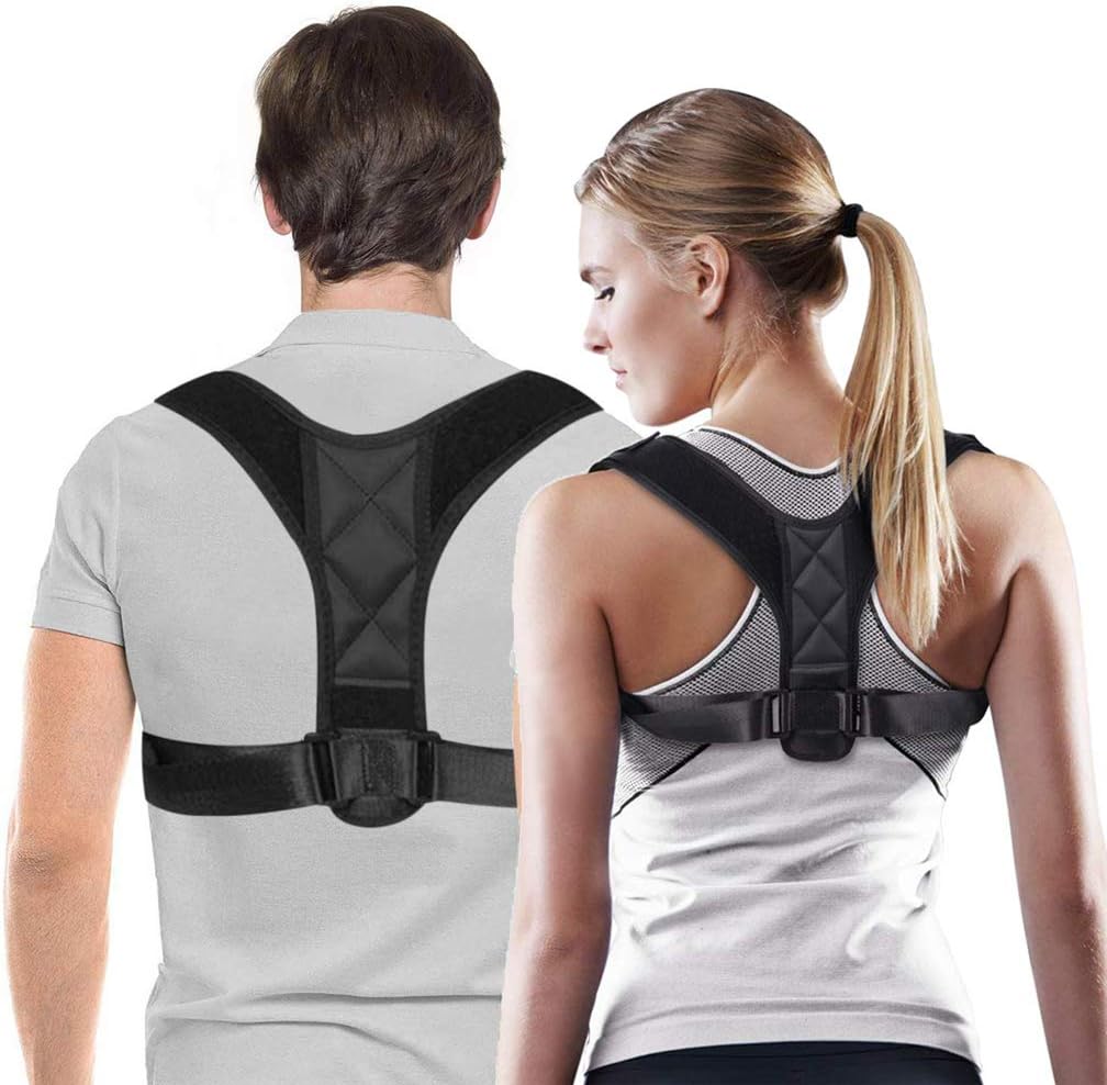 Amazon.com: Posture Correction Belt for Men and Women - Comfortable ...