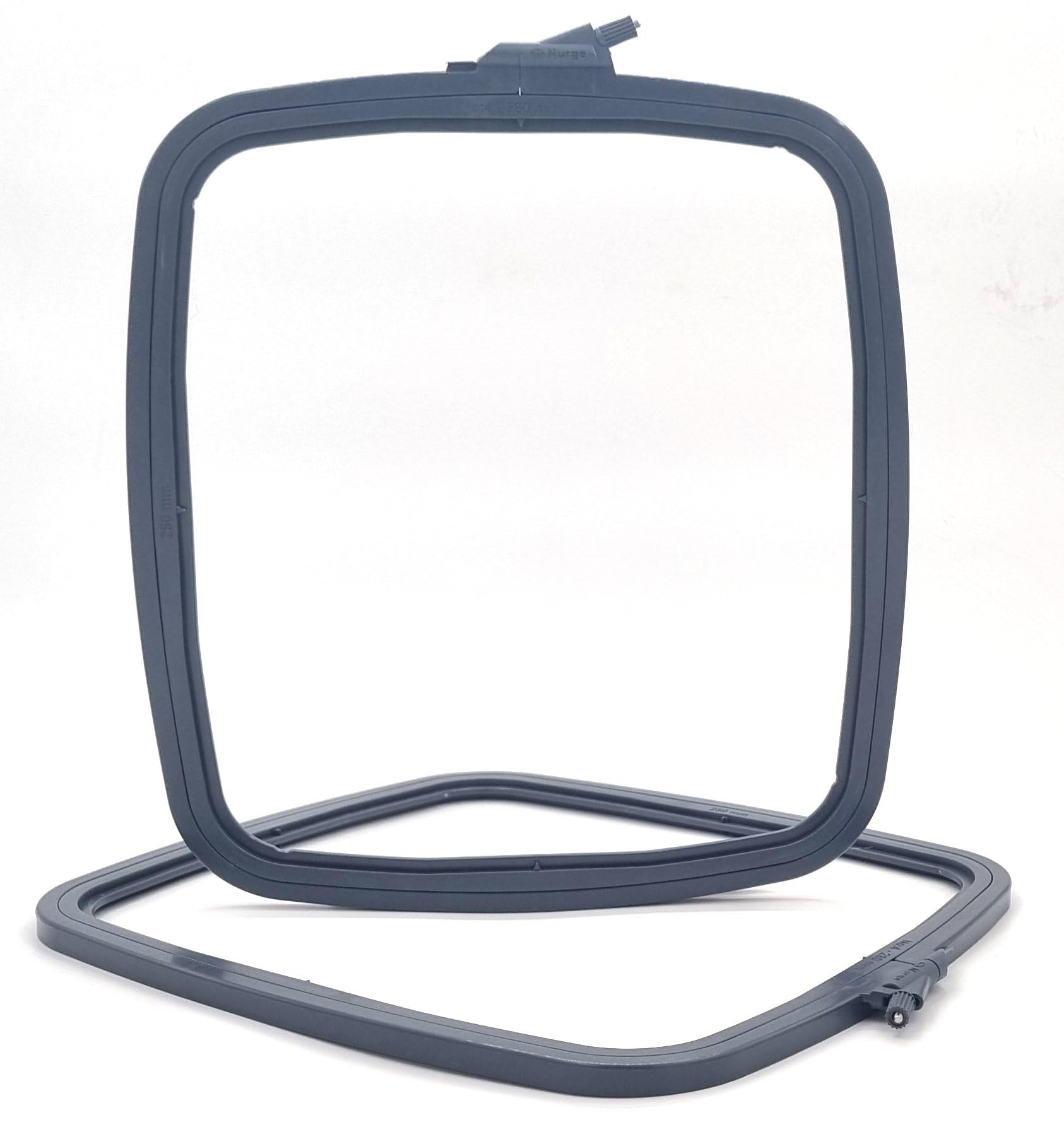 Amazon.com: Nurge Anthracite Large (No:4) Plastic Square Embroidery ...
