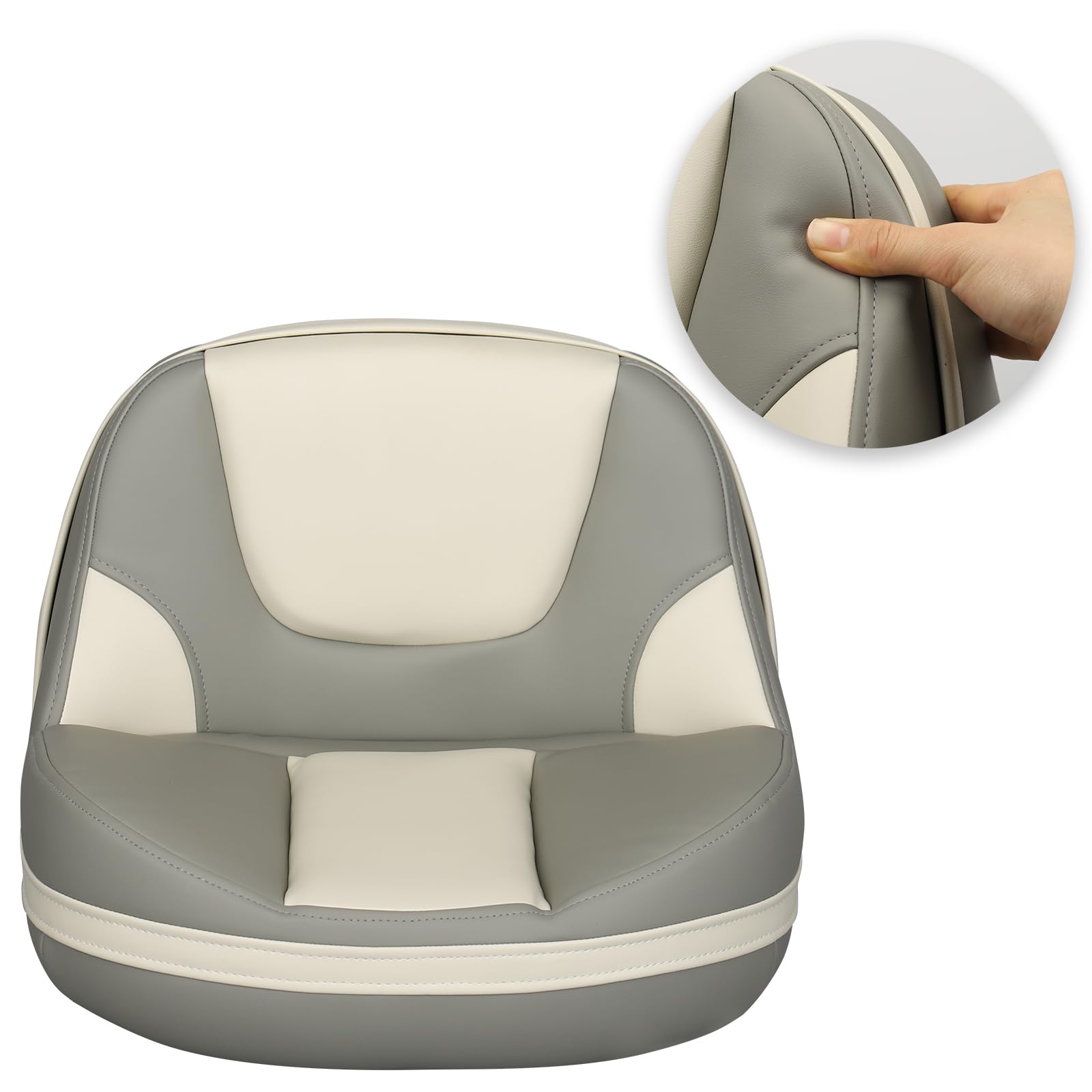 Snapklik.com : Leader Accessories Pro Casting Boat Seats Lean Pro High ...