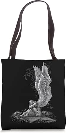 Amazon.com: Spiral Original - Enslaved Angel - Gothic Angel Tote Bag ...