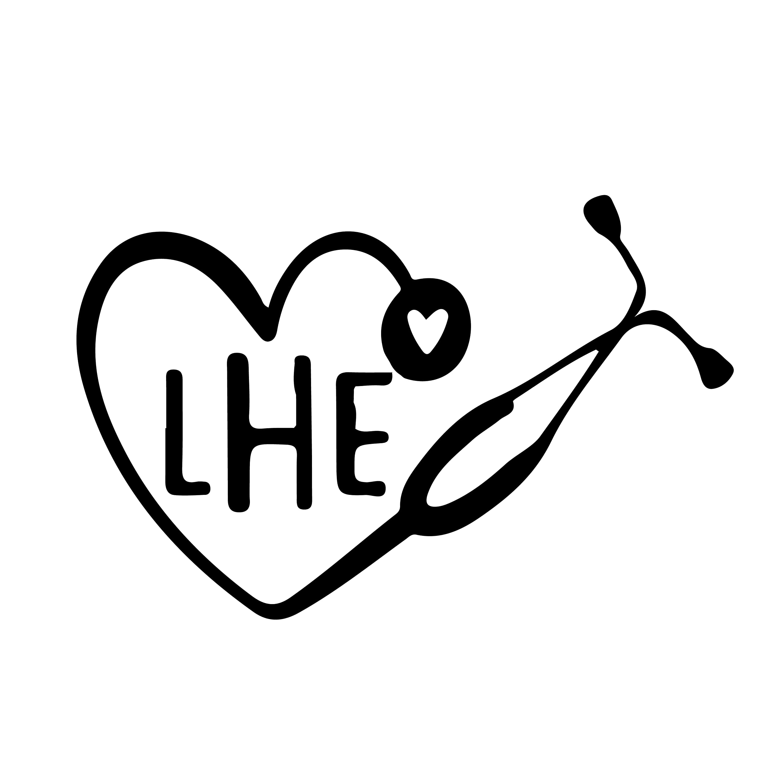 SIGN EVER Stethoscope Doctor Logo Stickers for Laptop Skin 15.6 14 13 ...