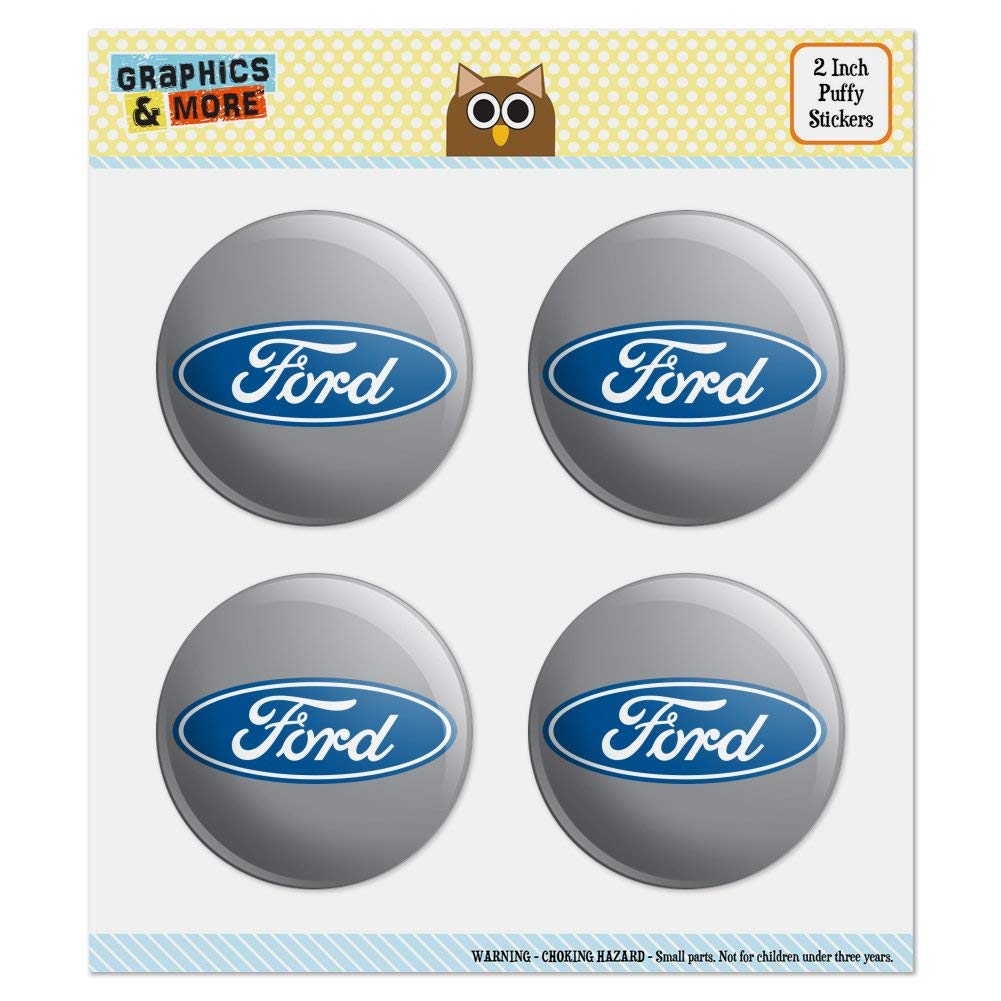 Amazon.com: Ford Motor Company Blue Oval Logo Puffy Bubble Dome ...