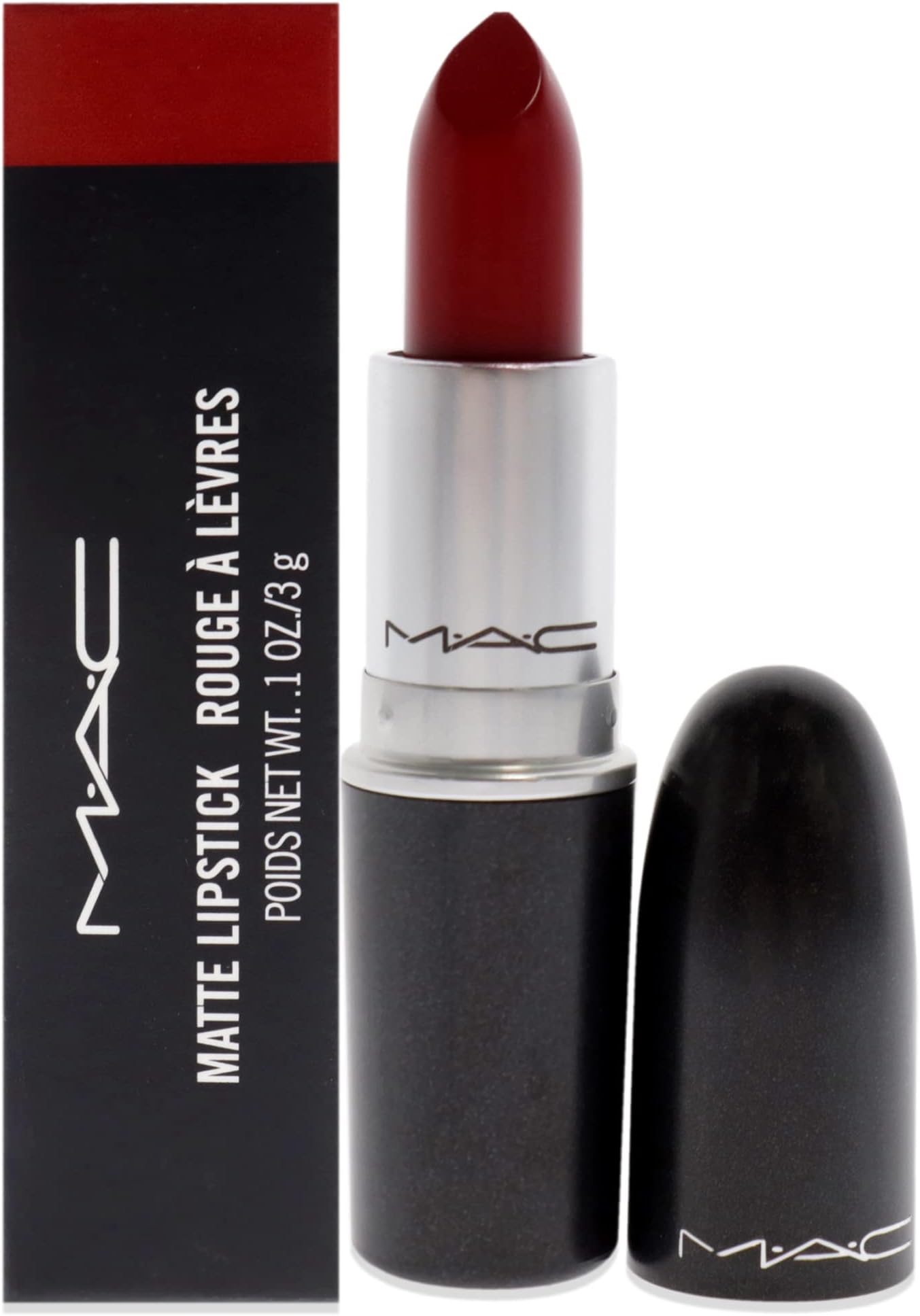 Amazon.com : MAC Retro Matte Lipstick - Rub Ruby Woo Lipstick Women 0.1 ...